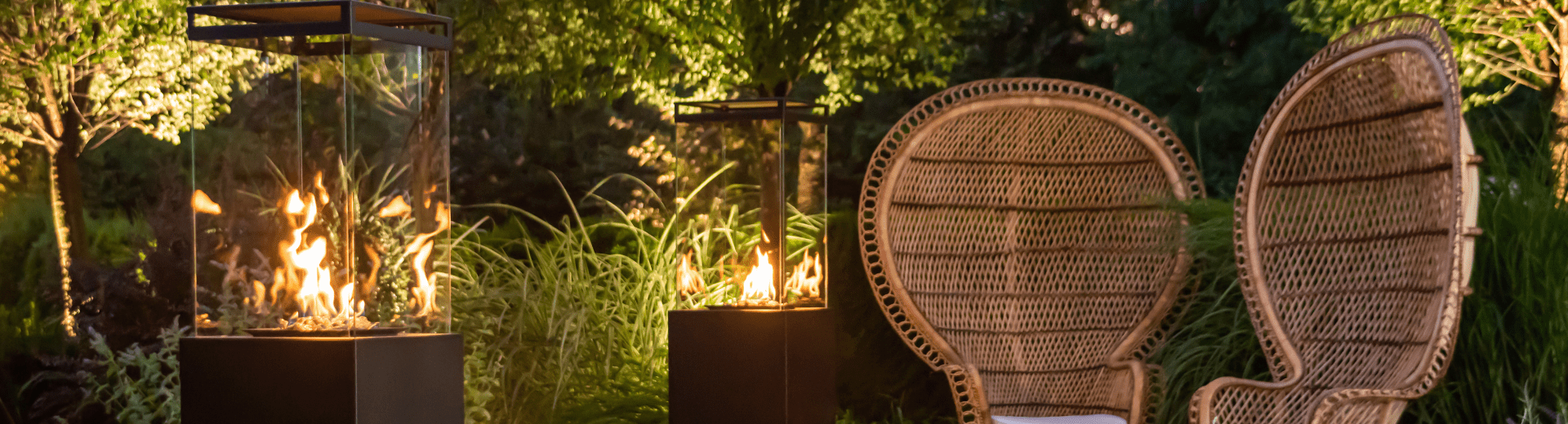 LIGHTHOUSE - Outdoor Gas Fire Column | Planikafires